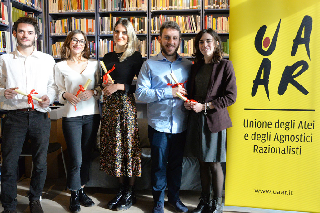 Premio di laurea Uaar 2019 - A ragion veduta