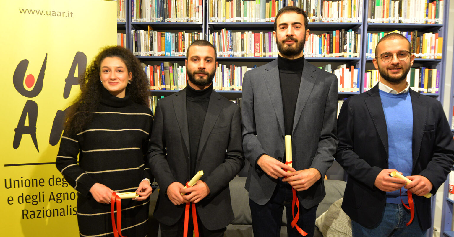 Open day nella sede Uaar a Roma con i vincitori del premio di laurea ...